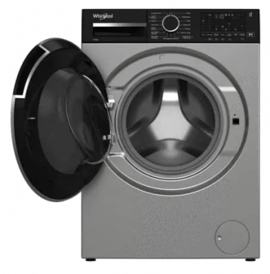 Machine a laver Whirlpool 6 sense 12KG Inox Noir - WFLG12143S | Algérie